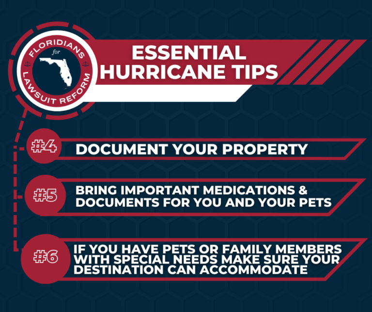 Essential Hurricane Tips | Florida Tort Reform